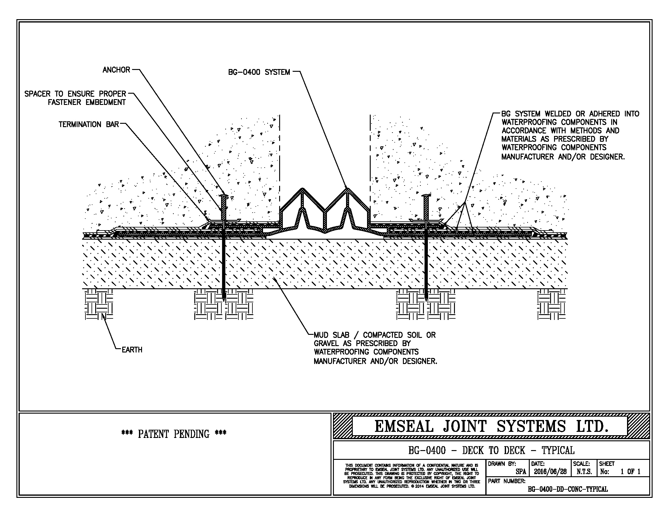 Expansion Joint Details · BIM · CAD · DWG · DWF · Sika Emseal