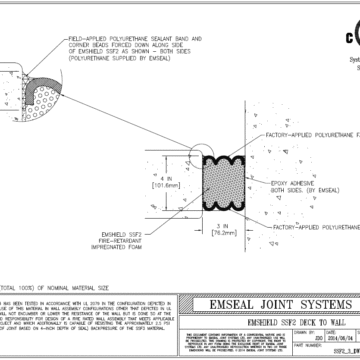 Pick-Resistant 2-HR Fire-Rated Expansion Joint · SSF2 · Sika Emseal