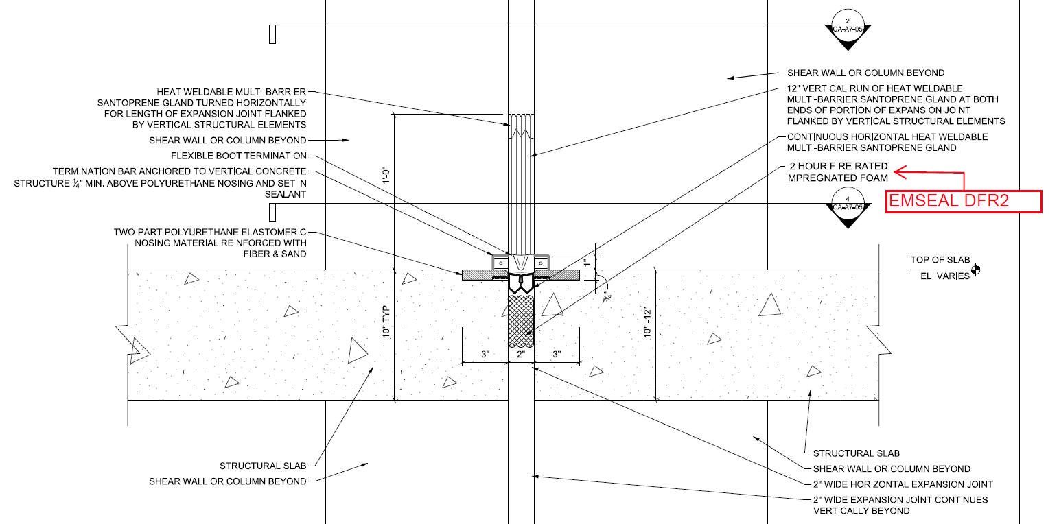 Fire Rated Expansion Joint Engineered Judgments · EMSEAL