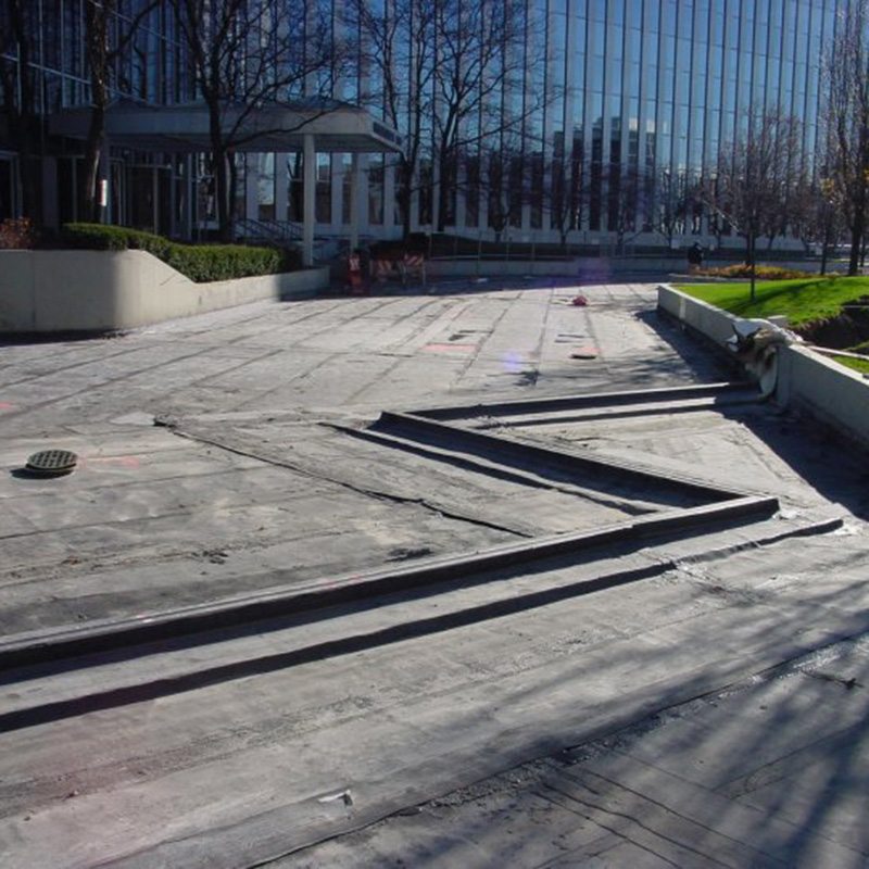 Plaza Deck Expansion Joints · Presidents Plaza, Chicago · EMSEAL