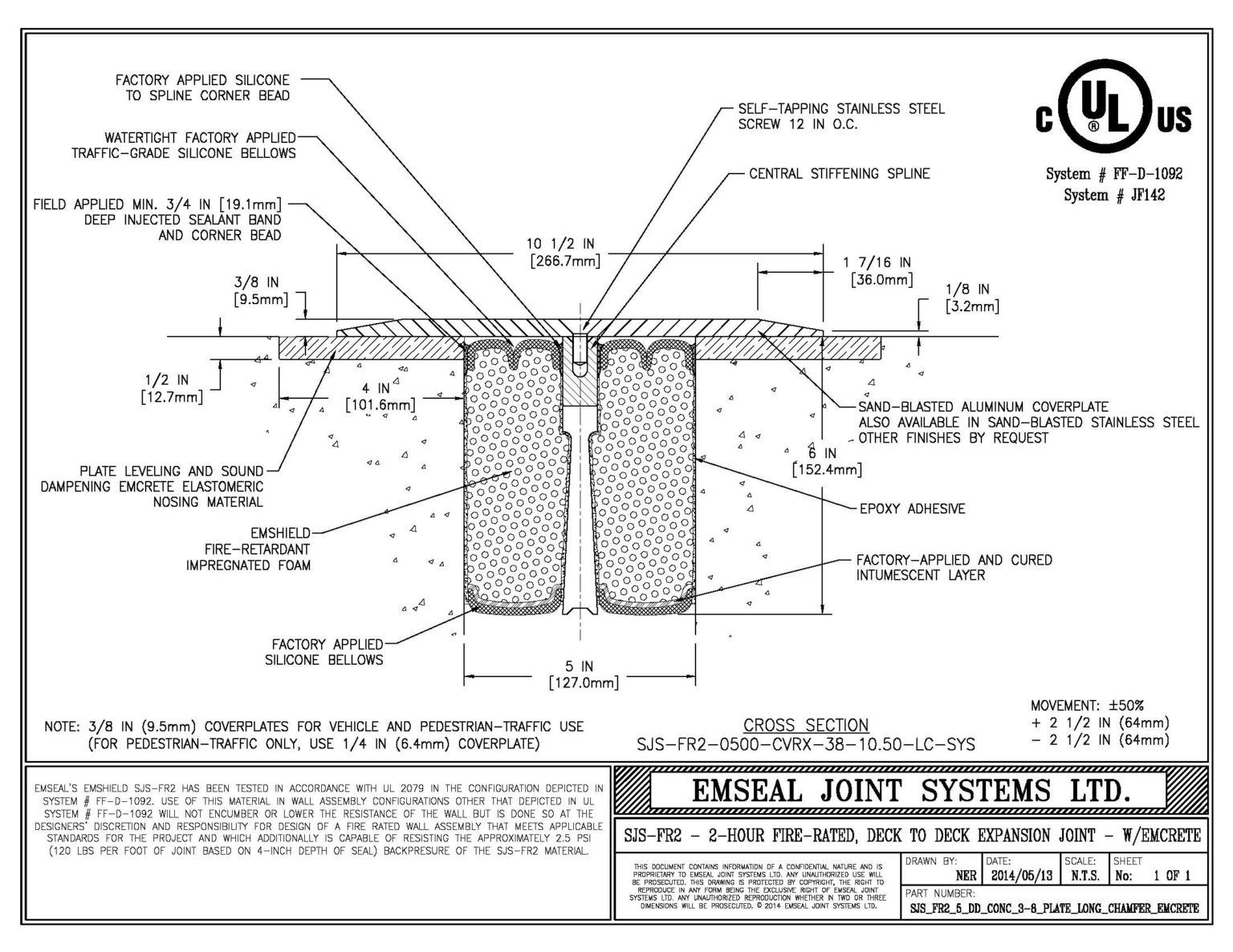 Expansion Joint Cad Details Library Dwg And Dwf Cad