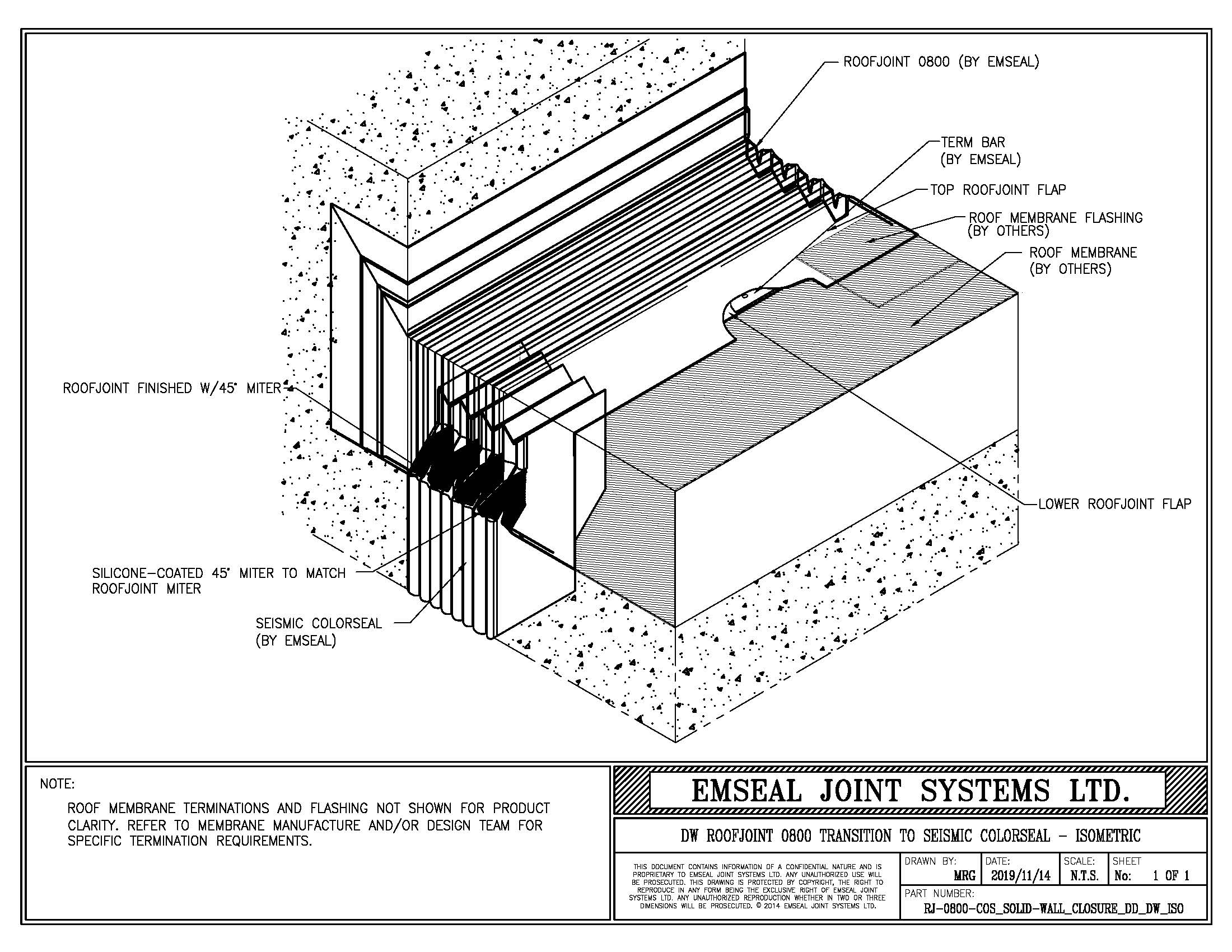 Expansion Joint Details · BIM · CAD · DWG · DWF · EMSEAL